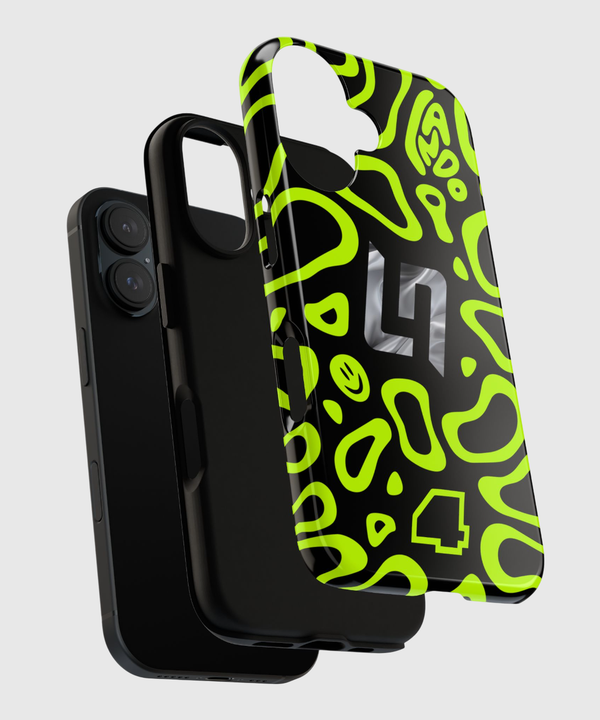 Coque iPhone Lando Norris Night Mode 2025 | Casque F1 | Tourismo Clothing