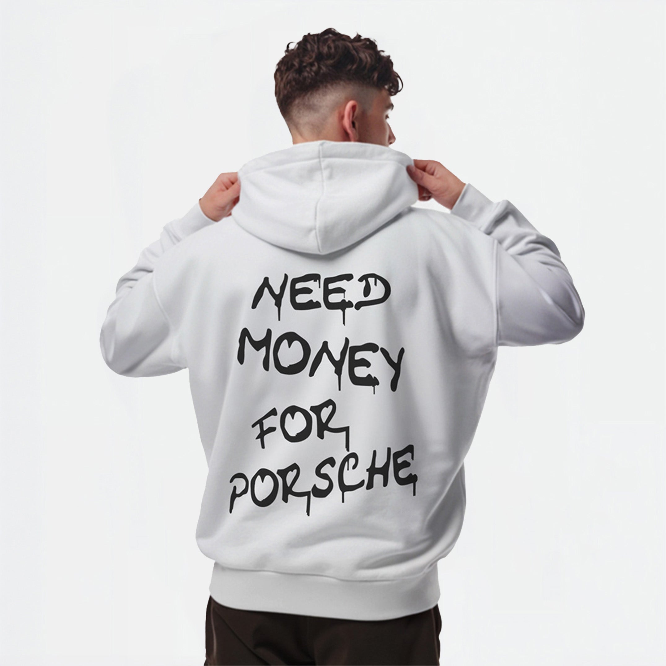 Sweat Need Money For Porsche- Pull Tourismo Clothing